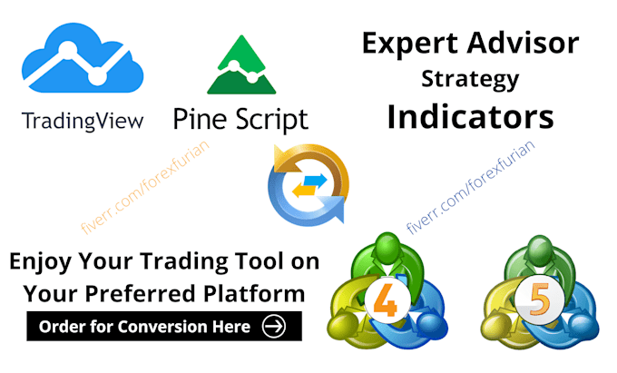 Create And Convert Tradingview To Mt4 Mt5 And Metatrader To Pinescript Strategy By Forexxfurian