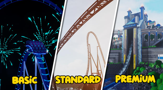 Build your desired theme park tycoon 2 roblox rides by Bigtiger135 | Fiverr