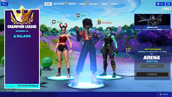 Boost your arena points by Sevenica | Fiverr