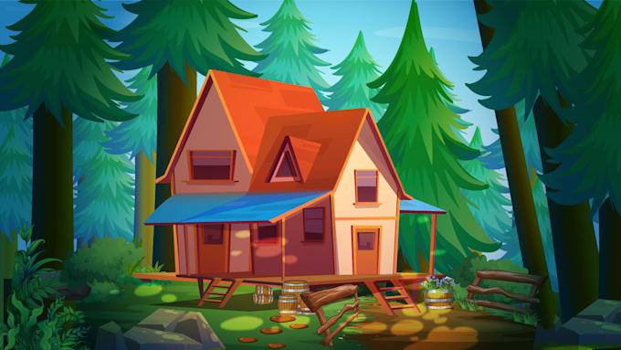 Design game environment and background by Gamebank | Fiverr