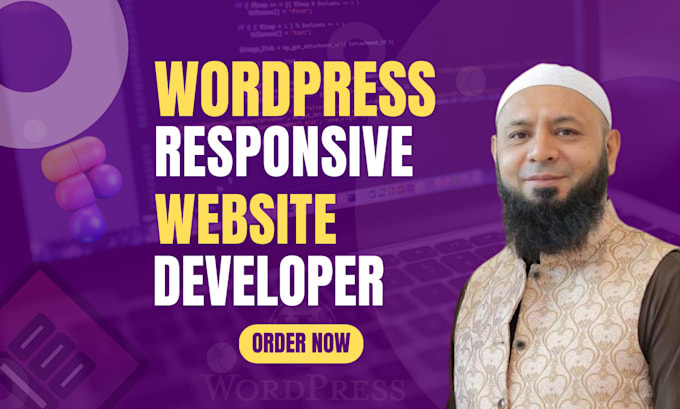 Convert figma to wordpress website professionally by Imrandar1 | Fiverr