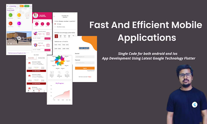 Develop your mobile application using flutter by Surajsingh419 | Fiverr