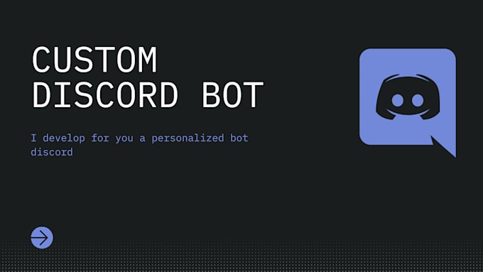 Code and customize bot discord for you with many features by Rems08 ...