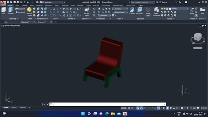 Do 3d cad design, 3d modeling,dwg, pdf file using autocad by Satishdigi ...