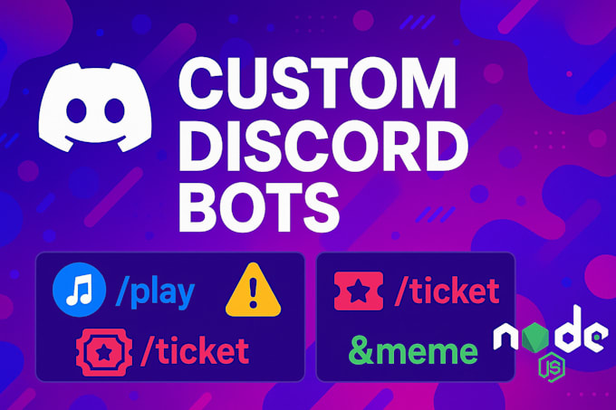 Create a discord bot with custom features by Fernandomema | Fiverr