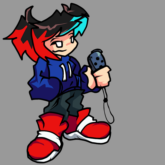 Make fnf sprites, promo art, or thumbnails by Sfxpluto | Fiverr