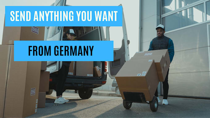 Send you anything you want from germany deutschland by Timo_grafie | Fiverr