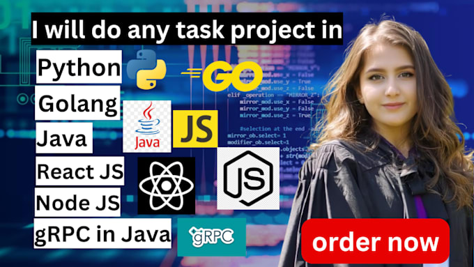 Do Any Task Projects In Python Java Cpp Reactjs Nodejs By Marinapaxton Fiverr