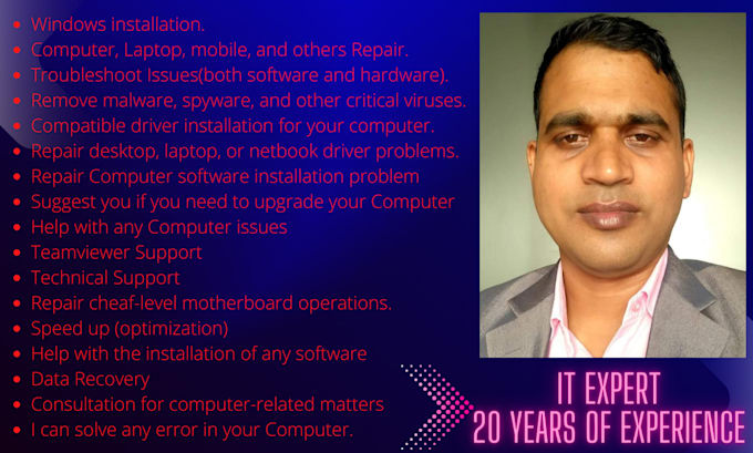 Repair, fix your computer, laptop, mobile, windows and it problems by ...