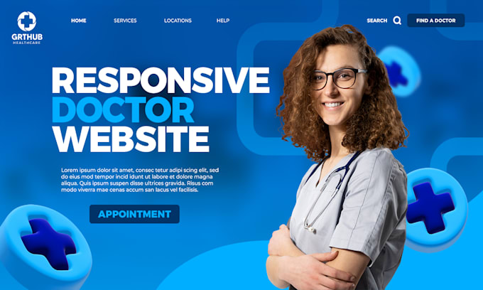 Design clinic, dental, doctor, hospital, healthcare appointment booking ...
