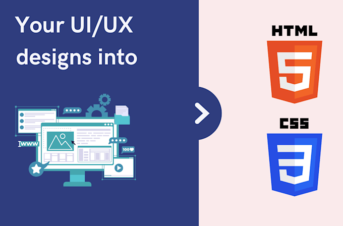 Turn your ui or ux into web layouts and designs by Thhs17fiverr | Fiverr