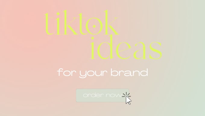 Give you viral tiktok ideas with captions and hashtags by Plutosocial | Fiverr