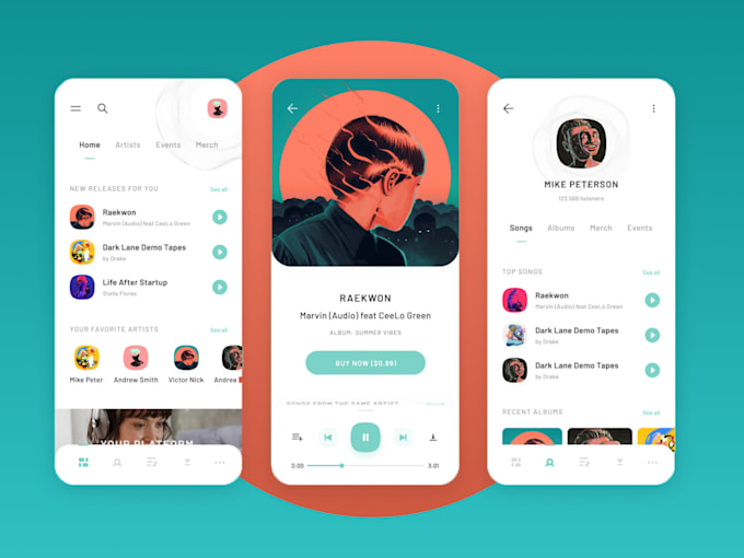 Design an app your users will love ux ui design by Knguru | Fiverr