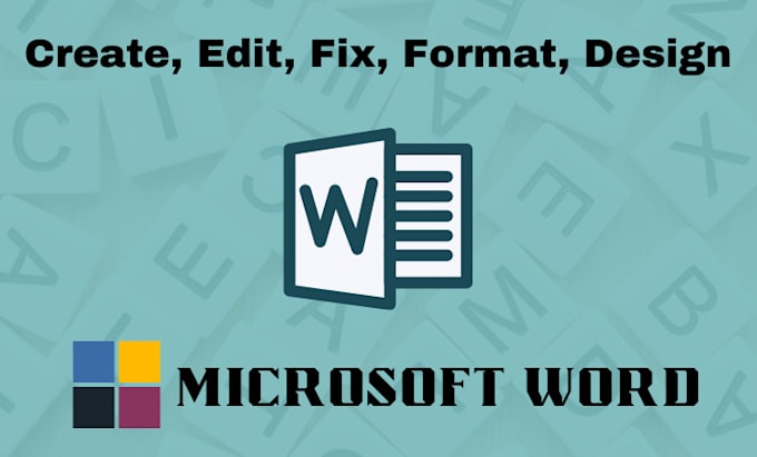 Create, edit, design, format and type microsoft word documents by ...