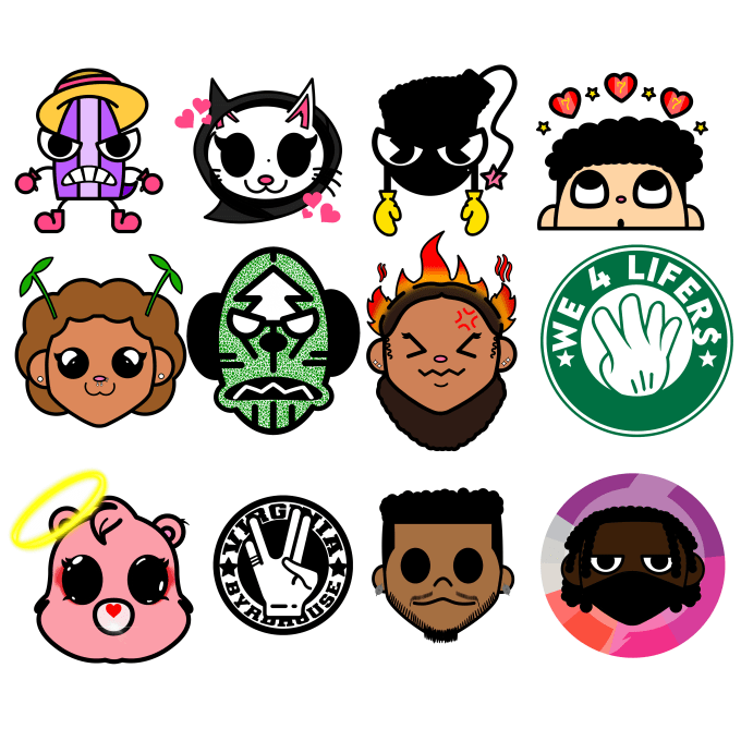 Design minimal emblems for streamers by Bambyrd | Fiverr