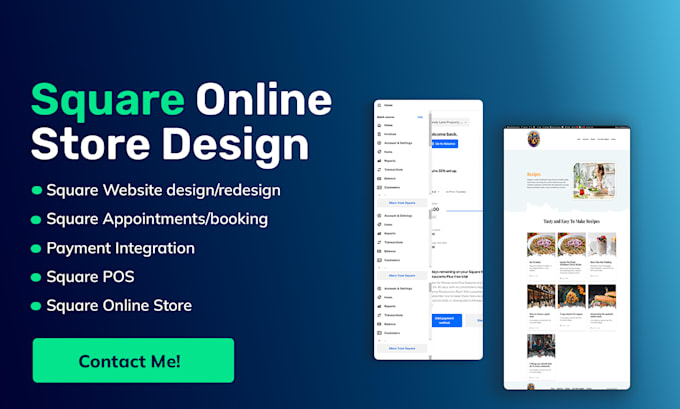 Setup square website design square online store square website by Sammy_soft07 | Fiverr