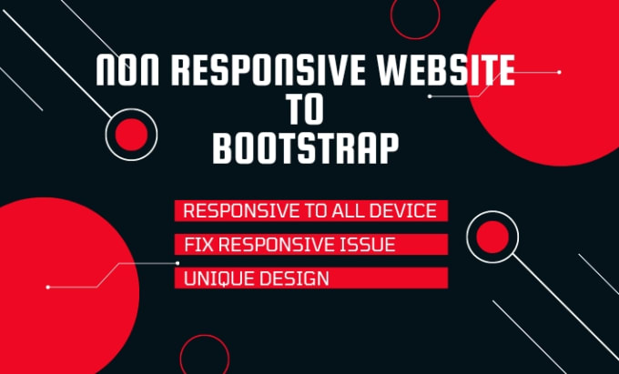 Develop your responsive website using bootstrap by Prashantwebsite | Fiverr