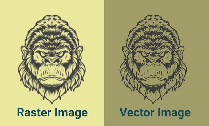 Manually do vector tracing, raster to vector, redraw logo to vector by ...