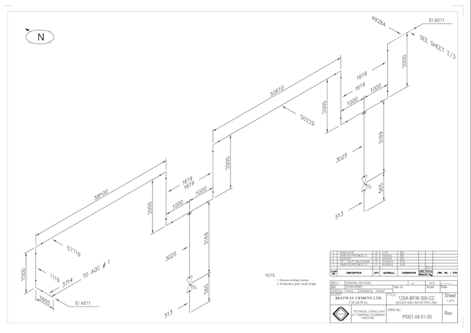 Do piping isometric and layout plan drawings with mto by Itstasawar ...