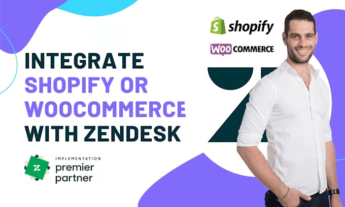 Integrate your shopify or woocommerce store with zendesk by Spiritk | Fiverr