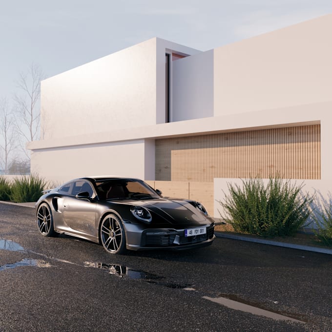 Exterior render scenes using 3dsmax and corona renderer by Azeezraheem | Fiverr