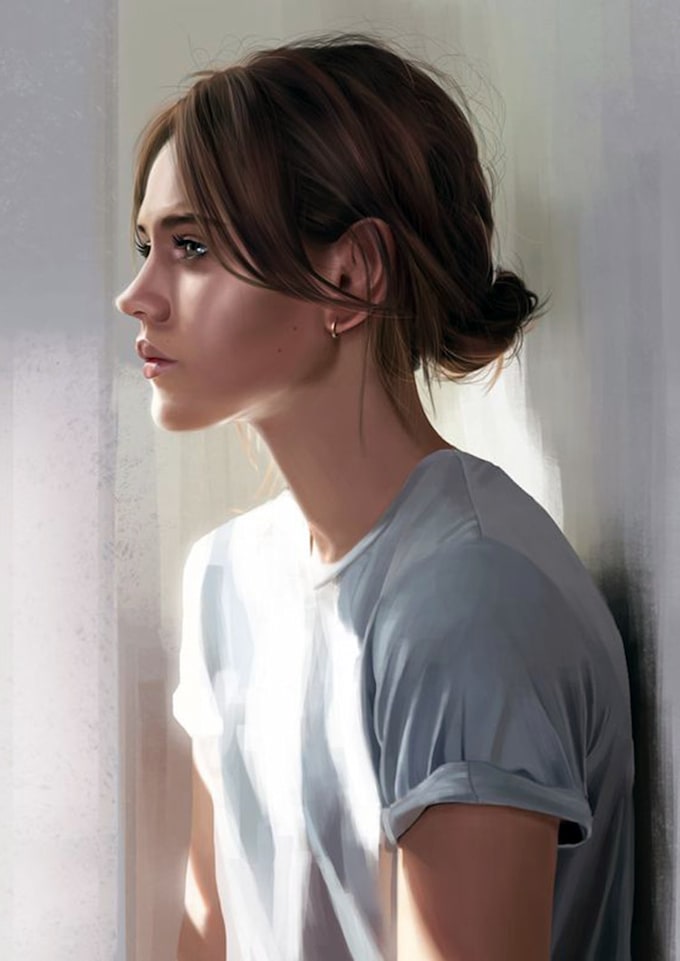 Draw gore, nsfw, anime characters, portraits by Marraai | Fiverr