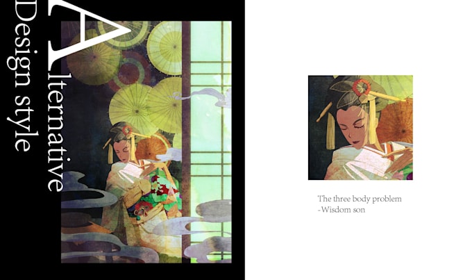 Alternative design style of artwork by Badassmoggy | Fiverr