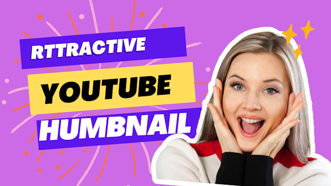 Design amazing youtube thumbnail in just 3 hours by Maryamsatti372 | Fiverr