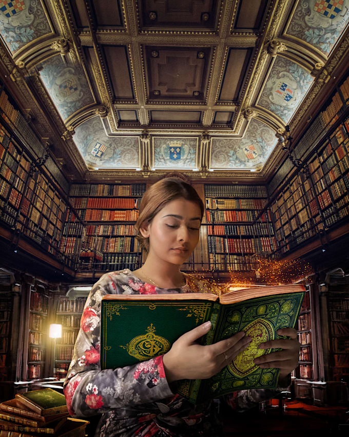 Create a realistic photoshop manipulation artwork using your picture by ...