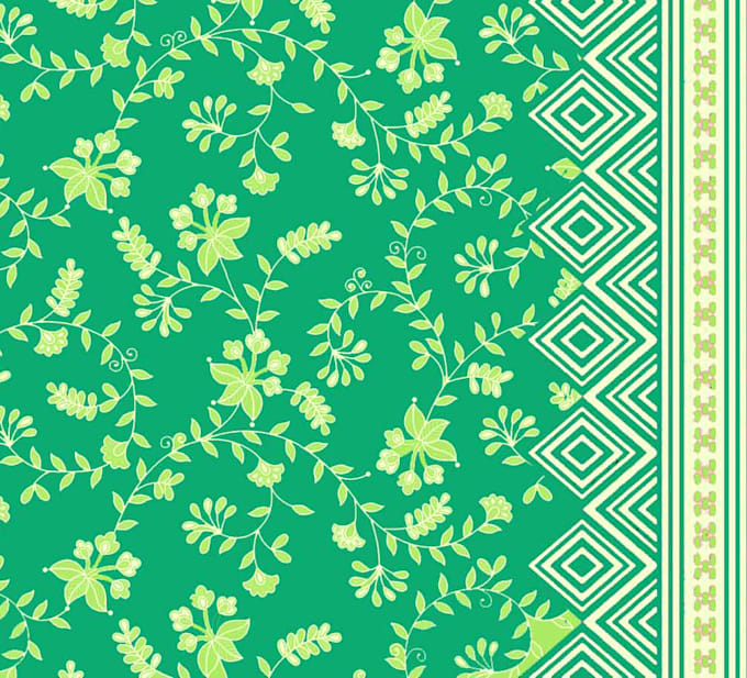 Make 2 and 3 color repeatable patterns by Muzneemubashir | Fiverr