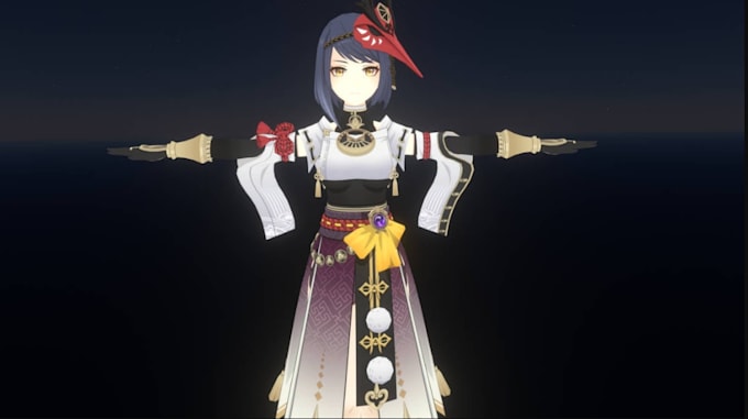 Design 3d model, vrchat, furry avatar, 3d vtuber model and fursona by ...