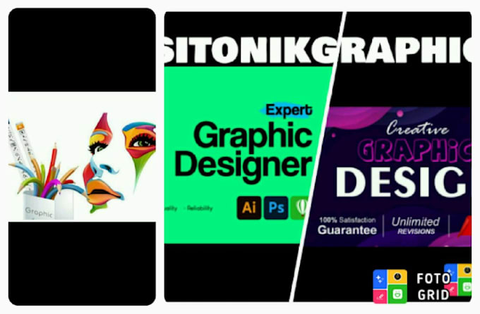 Do your graphic design, adobe illustrator, adobe photoshop, redesign ...