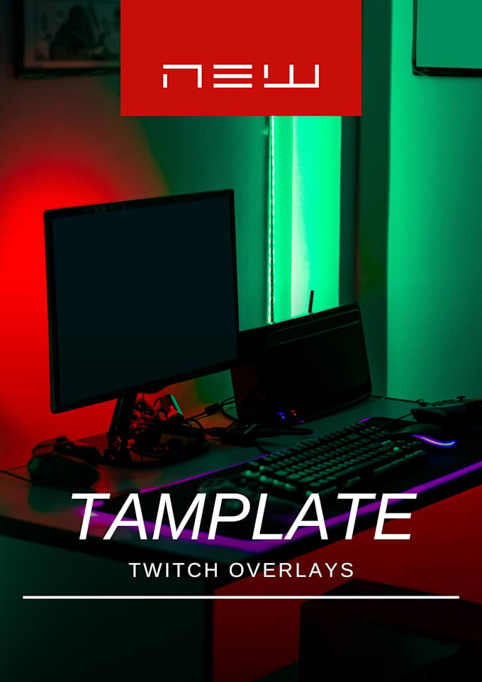 Do make a twitch overlays templates by Ranafakhar302 | Fiverr