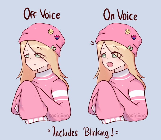 Draw you a png vtuber avatar by Safiniian | Fiverr