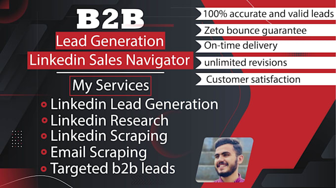 Do b2b lead generation and email list building by Expert_salman | Fiverr
