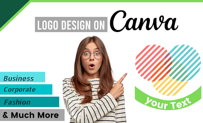Design creative 3d unique logo design on canva by Hamzasalman23 | Fiverr