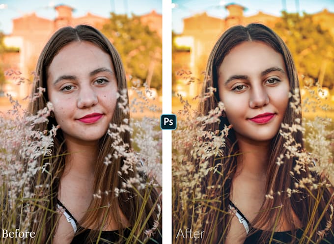 Do photo editing, beauty retouching, portrait retouching in adobe ...