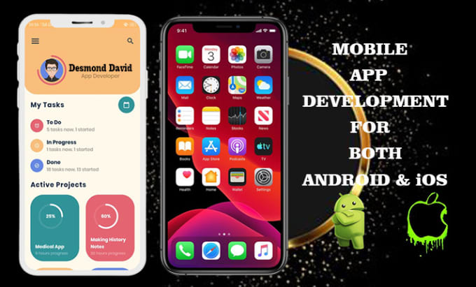 Create an ios apps, android apps, and iphone mobile apps