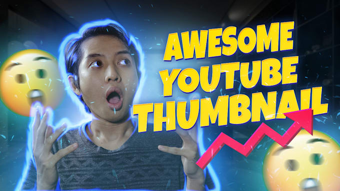 Design catchy and creative youtube thumbnails by Itsayr | Fiverr