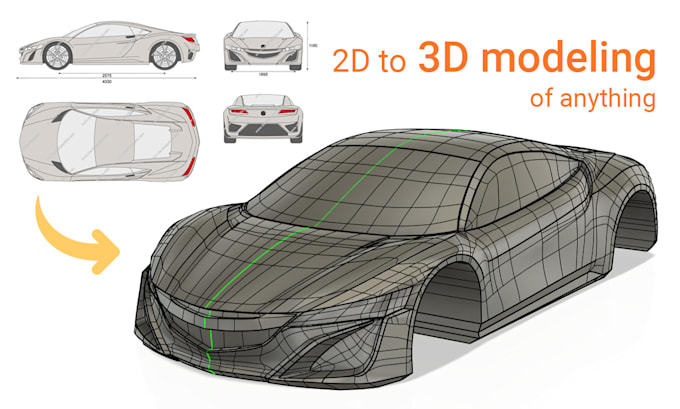 Model anything for 3d printing by Meidesign | Fiverr