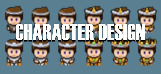 Create your pixel art character by M_west30 | Fiverr