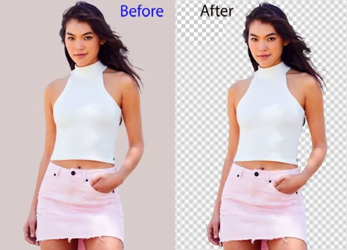 Cut out images background removal professionally by Ozlemdogan | Fiverr