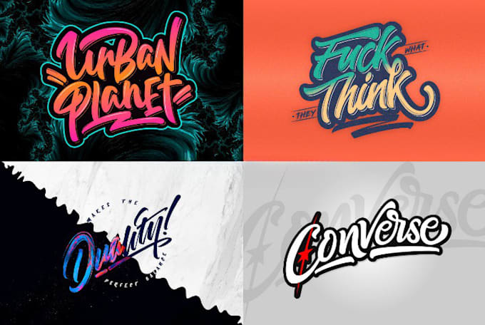 Design unique lettering logo contact before buying by Zentix_designer ...