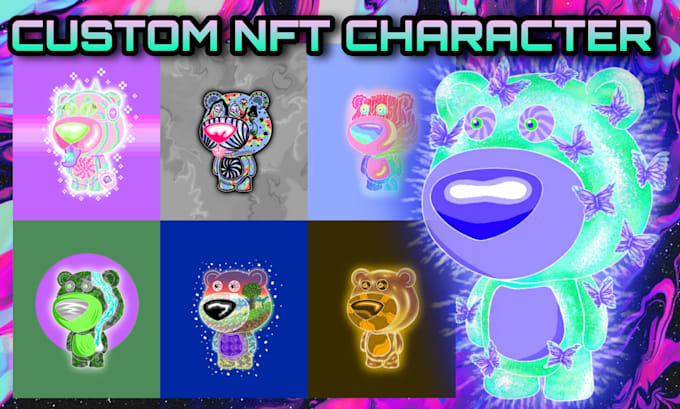 Draw nft for your collection by Combismay | Fiverr