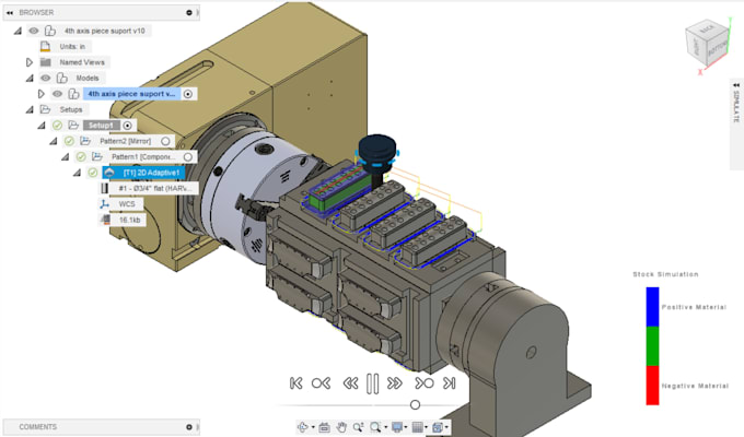 Create a toolpath for your cnc, cam your project ready to run by Ing_kevin_villa | Fiverr