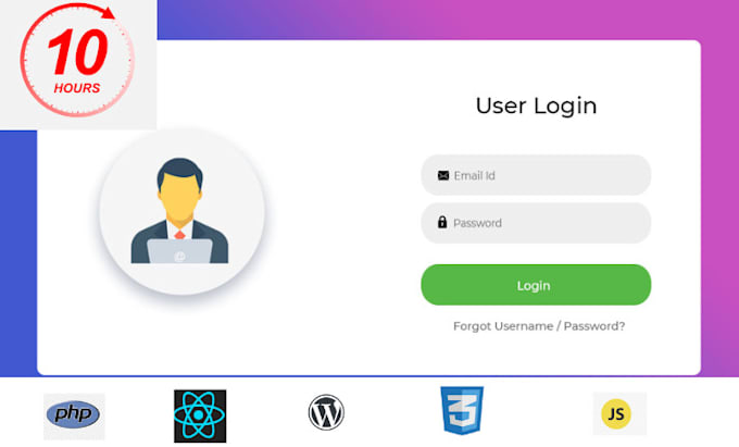 Design professional secure responsive login,registration php form by ... Design professional secure responsive login,registration php form by ...