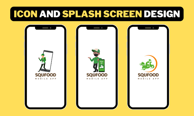 Design attractive app icon and splash screen for you by Usmananimator ...