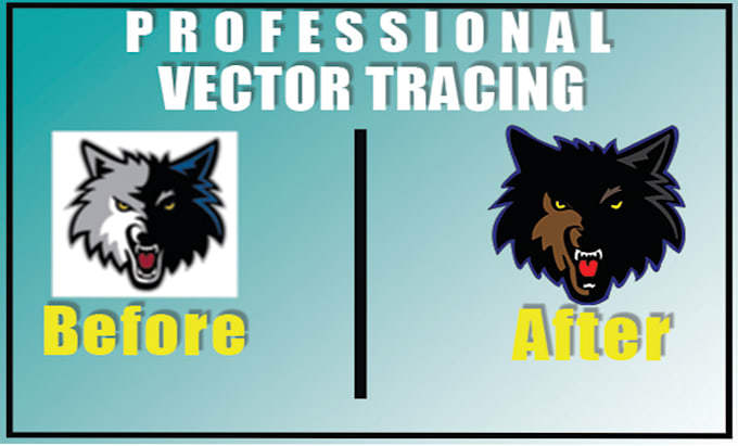 Perfectly trace logo or image in vector by Ahmadgraphic140 | Fiverr
