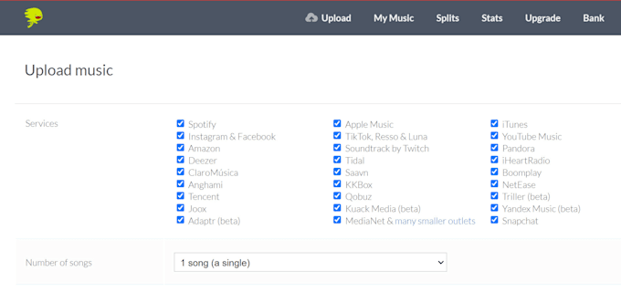 Upload your song on distrokid,insert,syncronize text by Alessiopera ...