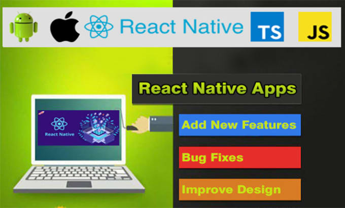 Develop ios and android mobile apps using react native by Naumanidrees ... Develop ios and android mobile apps using react native by Naumanidrees ...